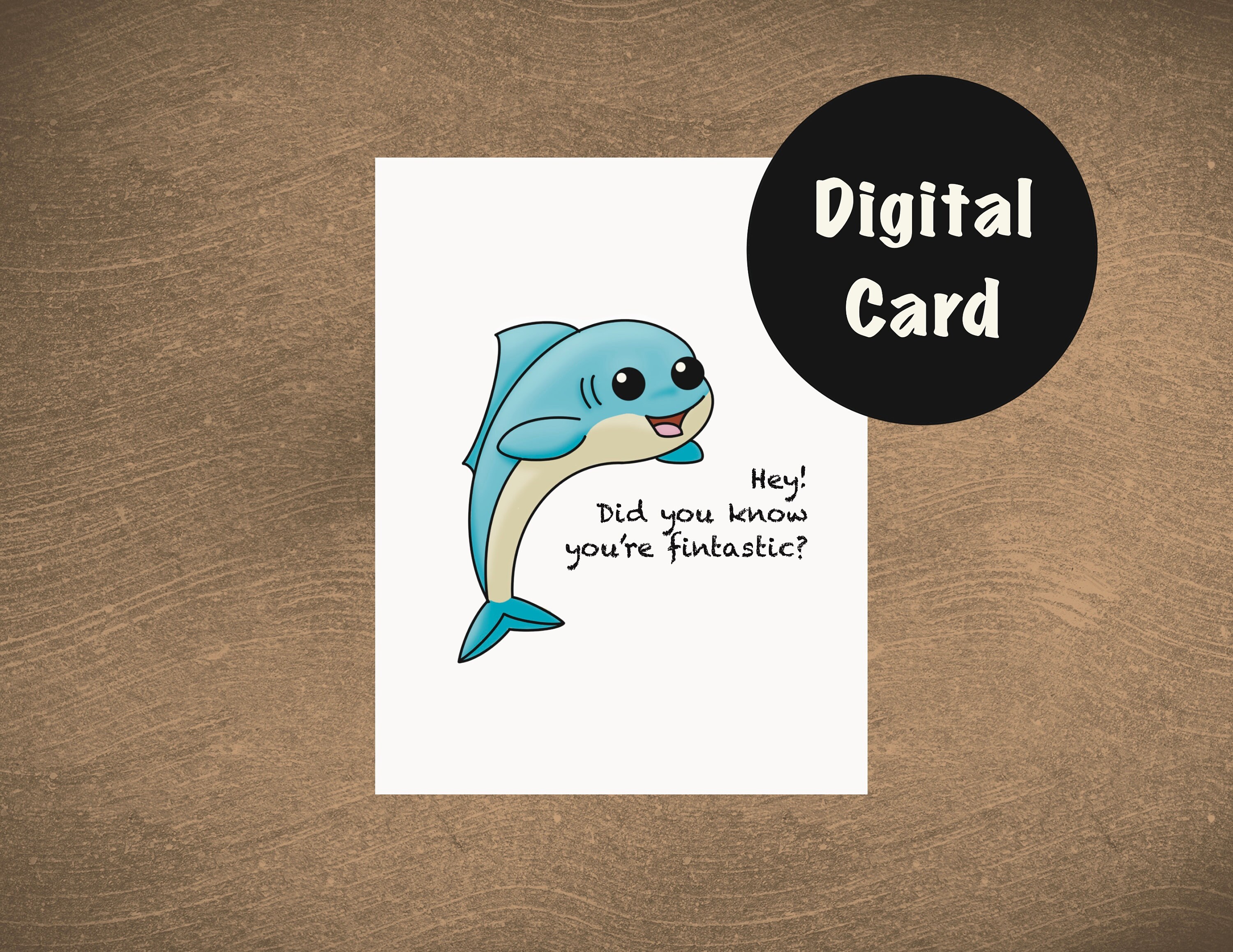 4 Pack Cute Fish Swimming Teacher Appreciation Cards - Etsy