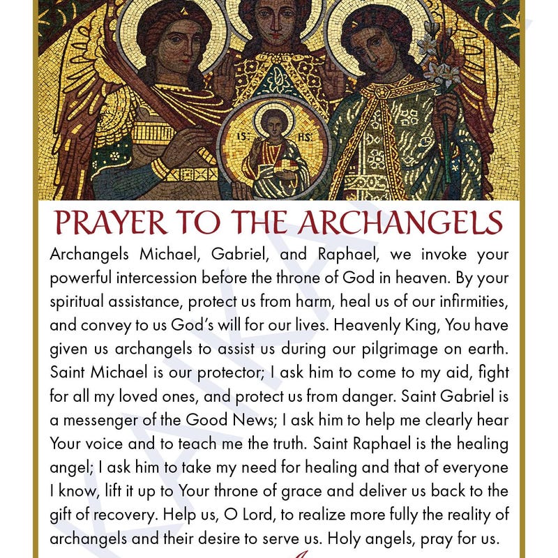 Archangel Gabriel - Etsy
