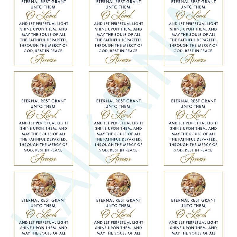 Catholic Prayer Cards - Etsy