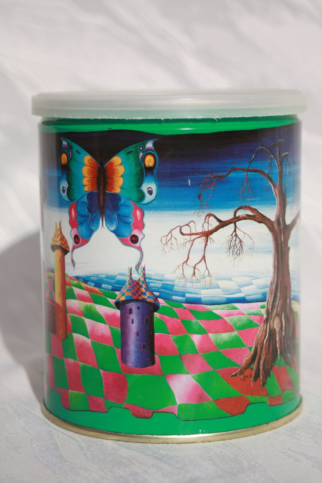 Rare Vintage Tin, Collector's Item "towers OF Knowledge" by the ...