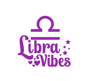 Libra Car Decal | Etsy