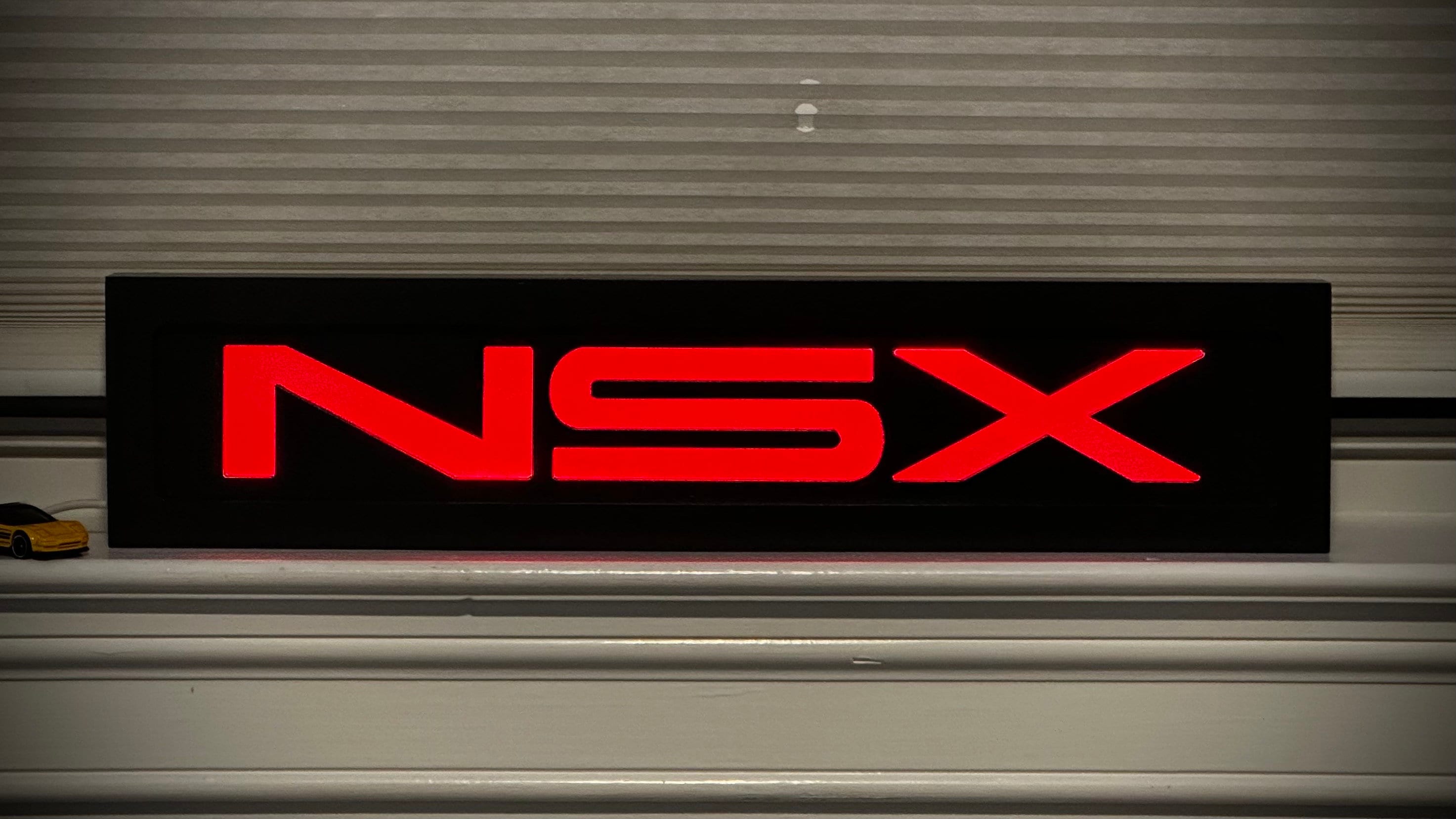 Honda NSX RGB LED Sign - Etsy