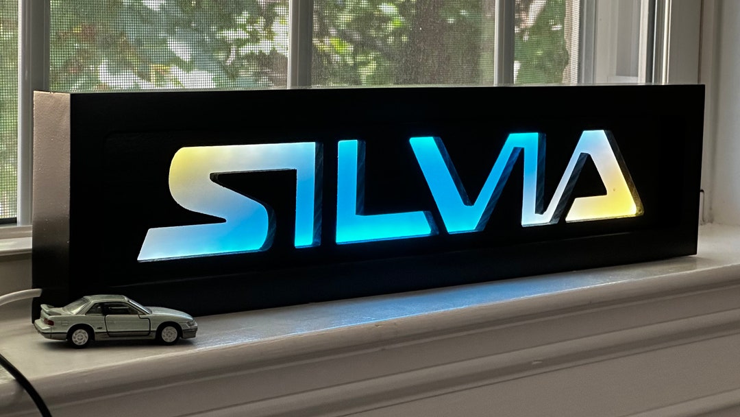 Nissan Silvia RGB LED Sign - Etsy