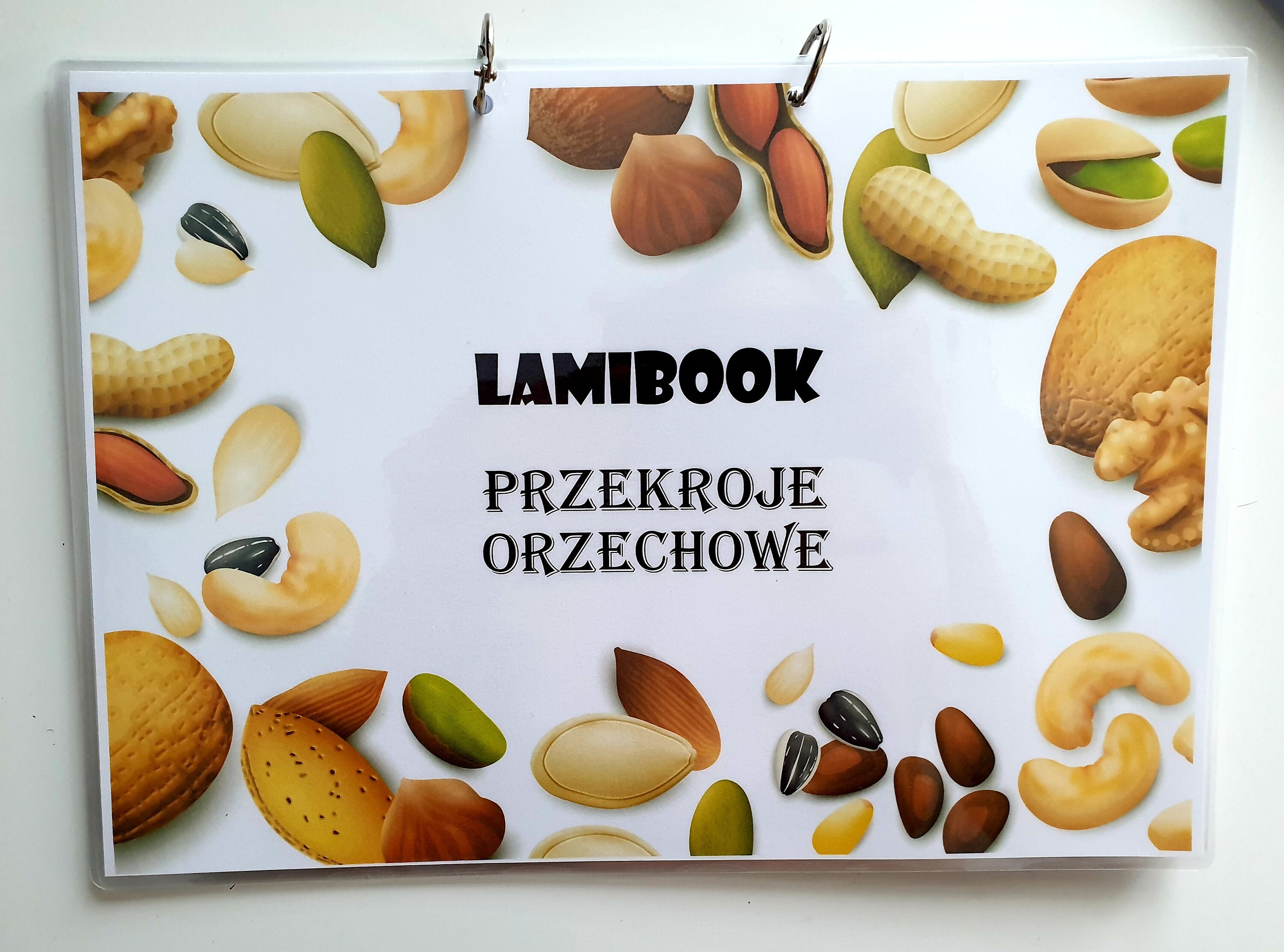 Busy Book, Activity Book Cross-sections of Nuts Educational Book for ...