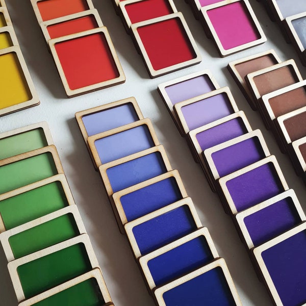Montessori Color Palette - Etsy