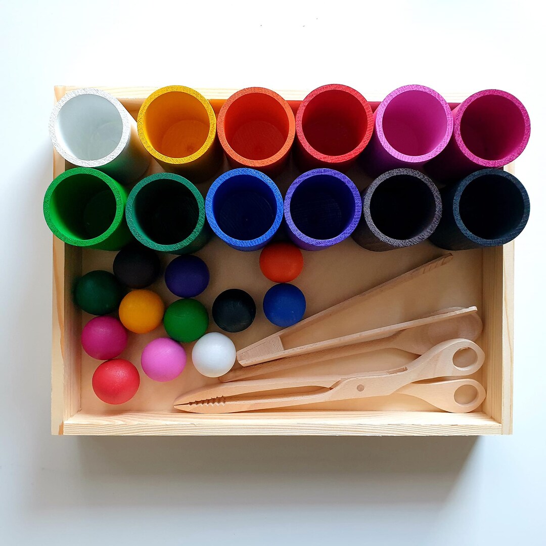 Montessori Color Sorter - Etsy