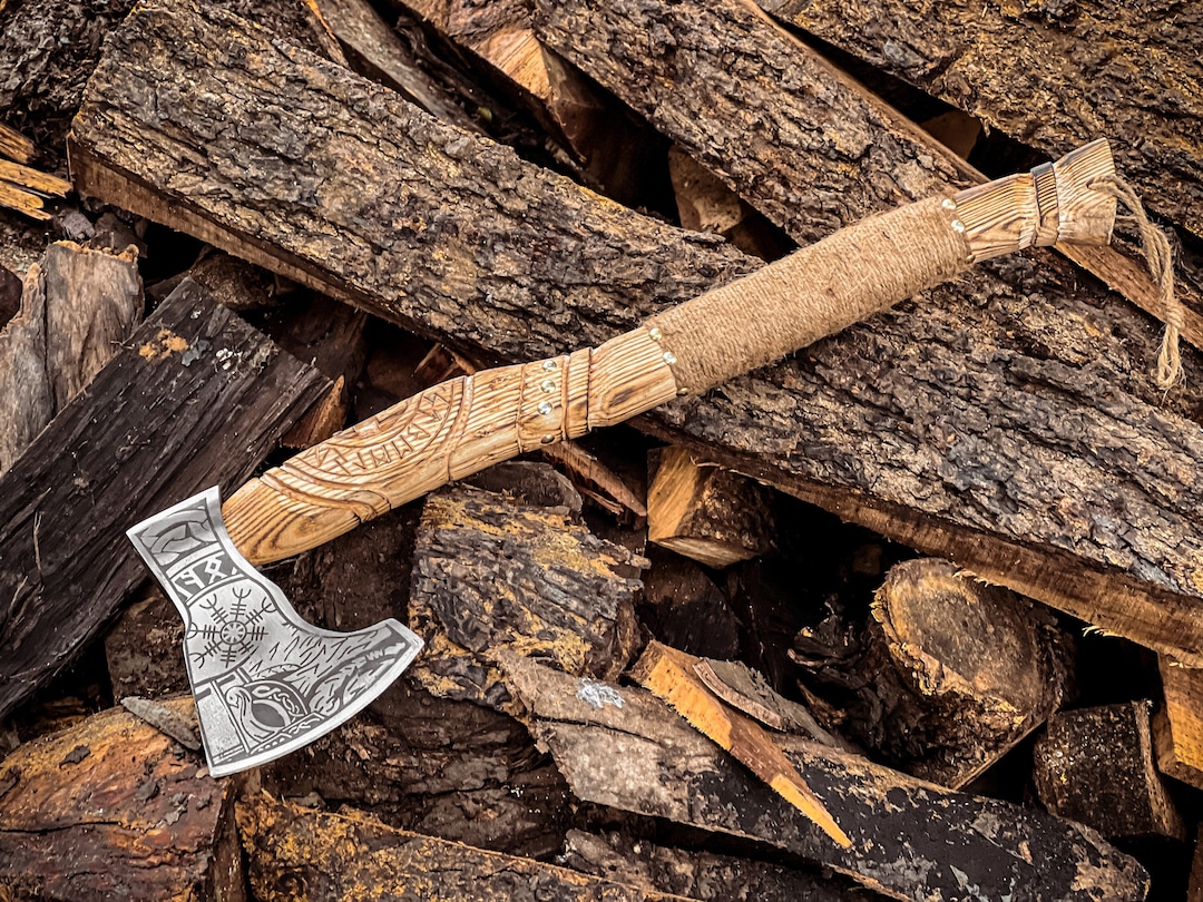 Medieval Hatchet, Hand Forged Axe for Throwing Axe, Handmade Hatchet ...