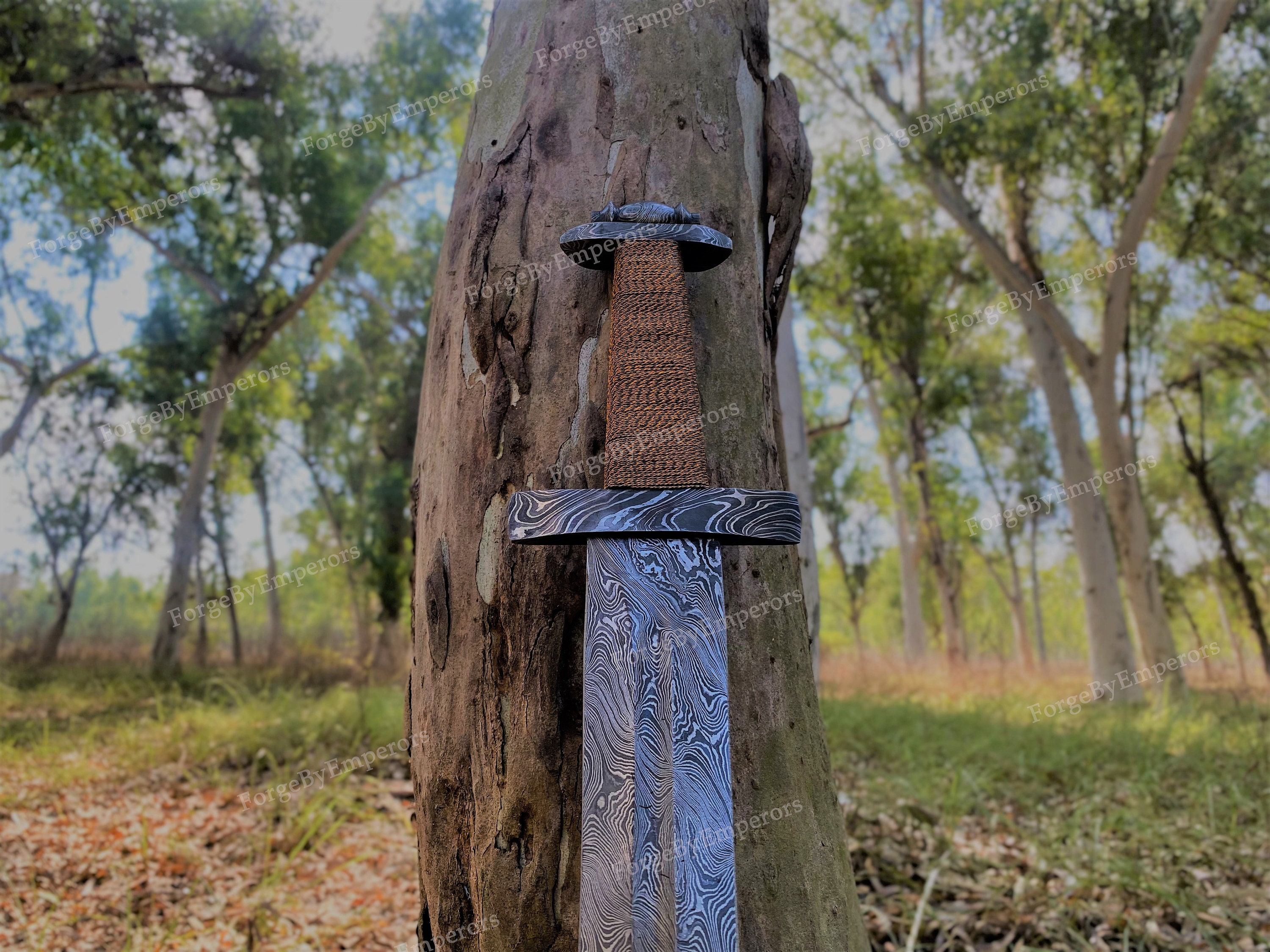 Knights Sword, Holy Sword for Templers Sword With Leather Sheath ...