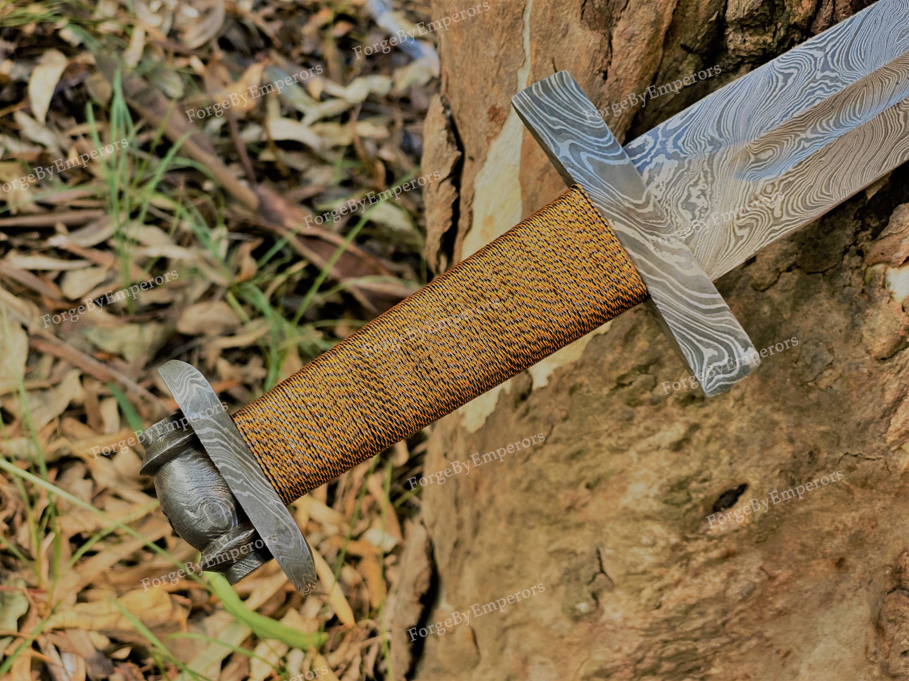 Knights Sword, Holy Sword for Templers Sword With Leather Sheath ...