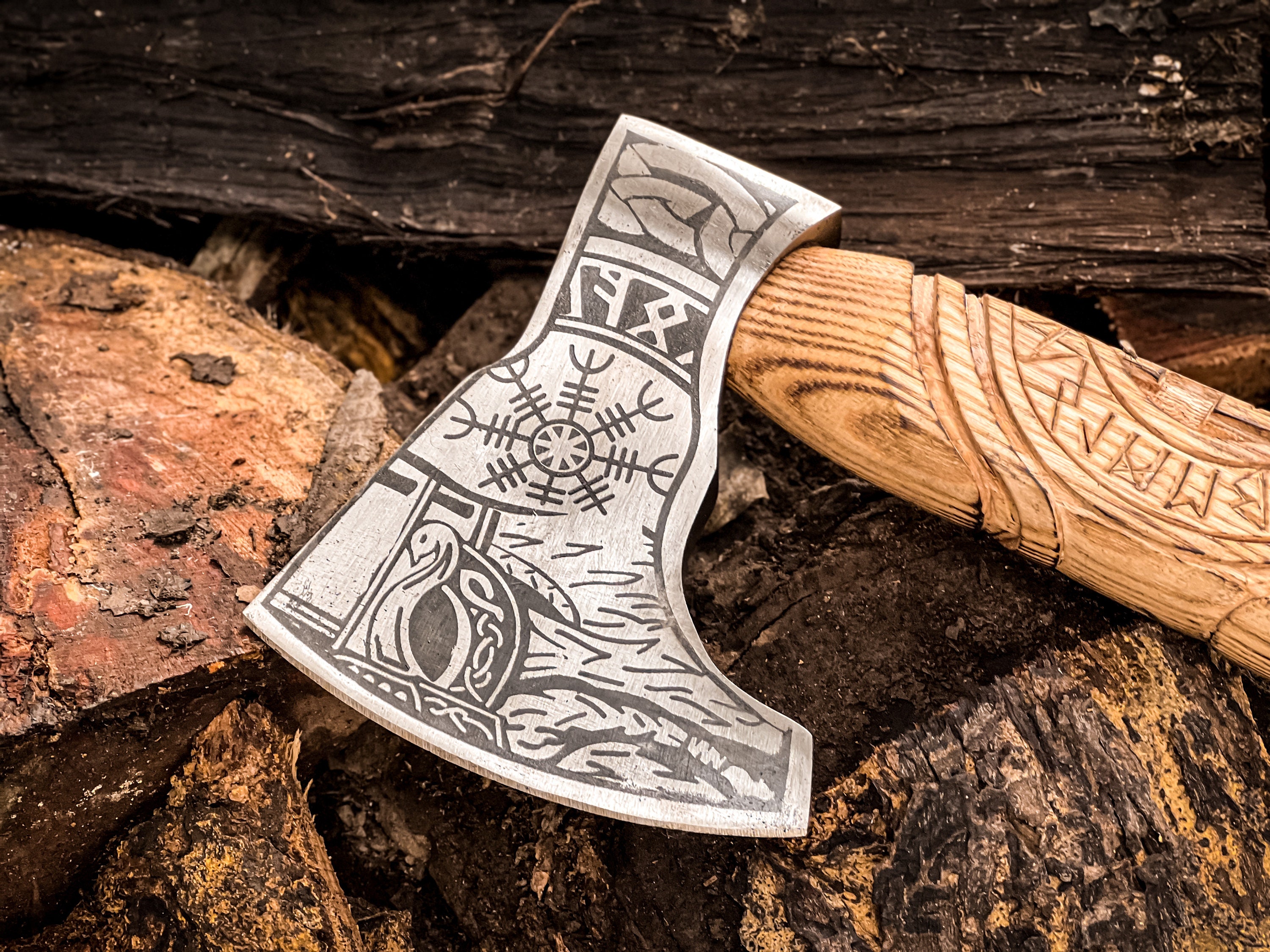 Medieval Hatchet Hand Forged Axe for Throwing Axe Handmade - Etsy