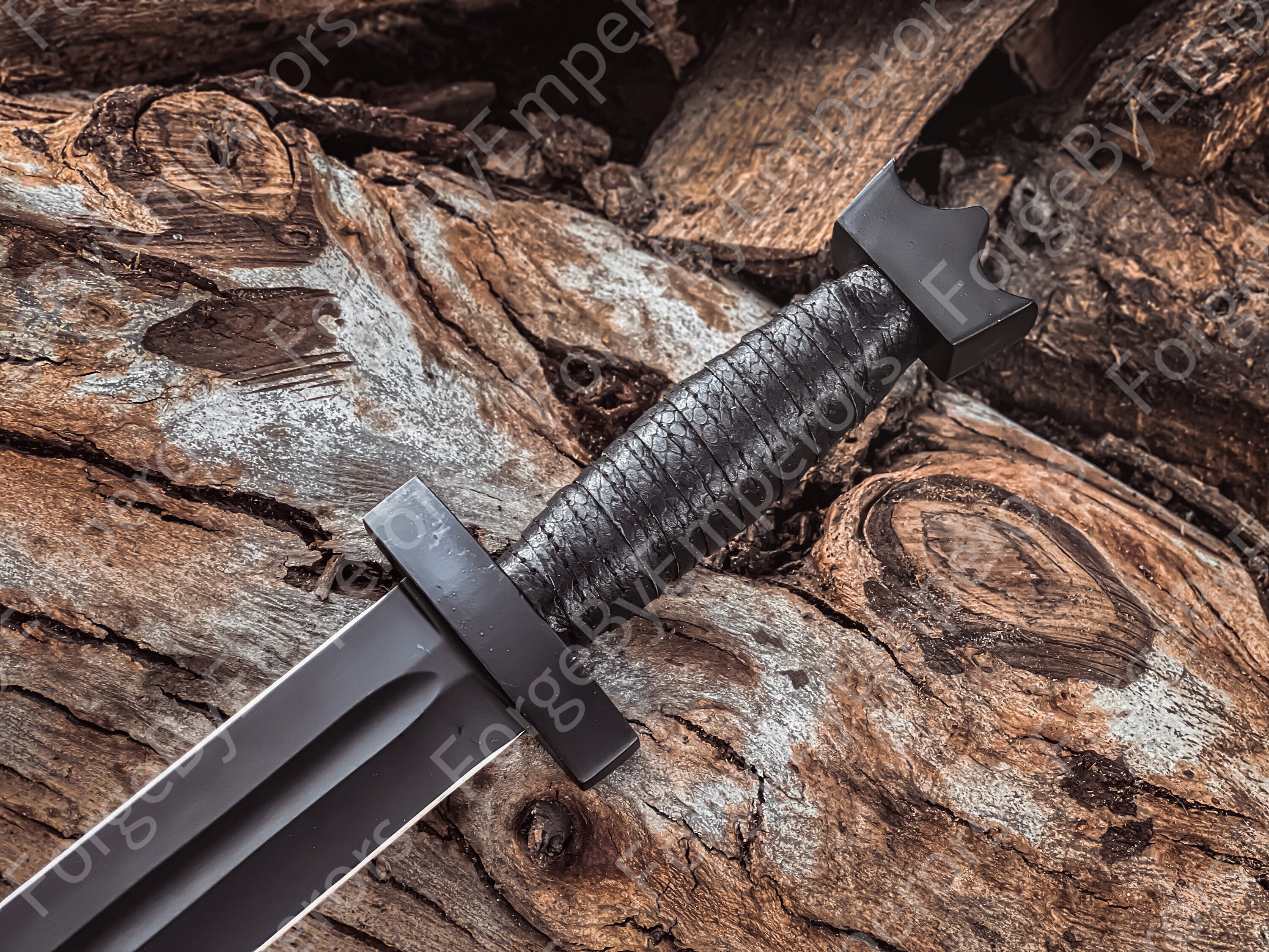 Real Medieval Viking Damascus Steel, Handmade Viking Sword With ...