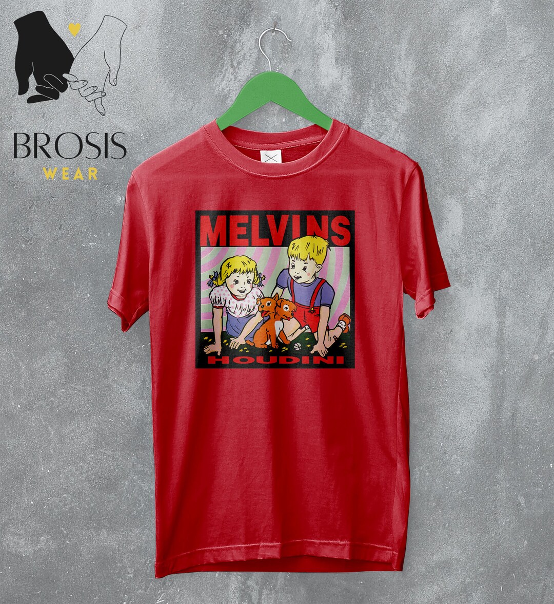 Vintage Melvins Houdini T-shirt Vintage 90s Rock Album Inspired Graphic ...