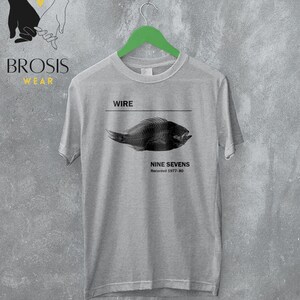 Wire Nine Sevens T-shirt, Music Band, Vintage Album Wire Inspired 90's ...