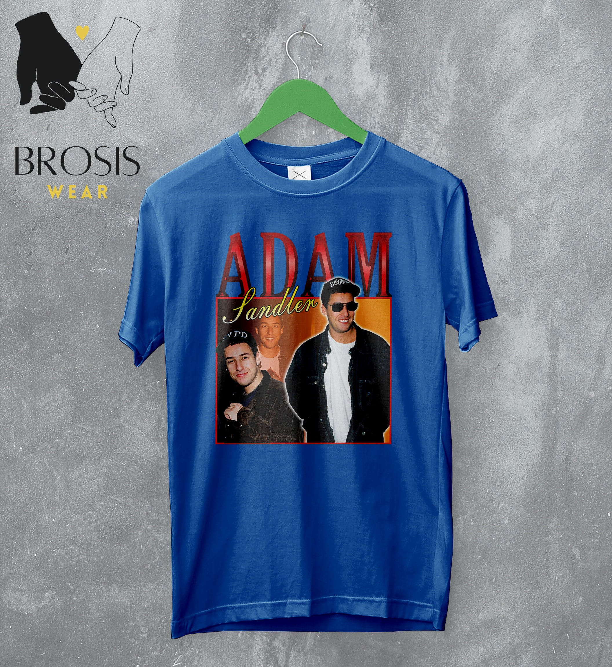 Bootleg Adam Sandler T-shirt Homage Adam Sandler Inspired 90's Graphic Tee