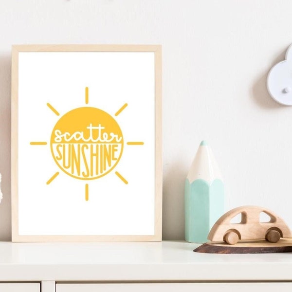 Scatter Sunshine - Etsy
