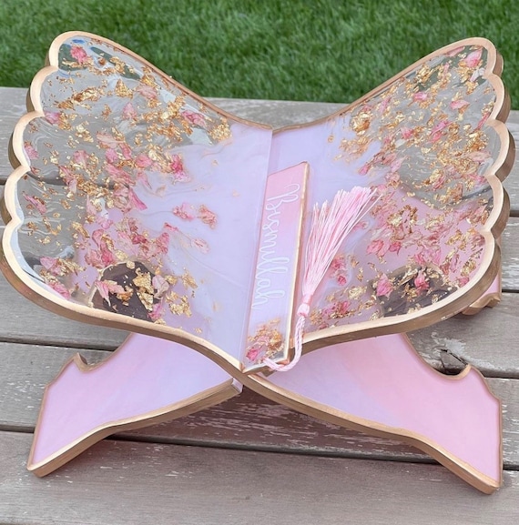 Resin Quran Holder Stand vintage Pink - Etsy
