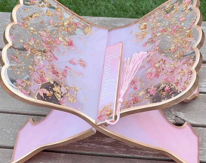 Resin Quran Holder Stand -vintage Pink - Etsy