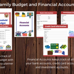 Emergency Binder in Case of Emergency Emergency Planner Home Emergency ...