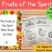 Fruits of the Spirit Printable Bible Bundle Bible Study for Kids ...