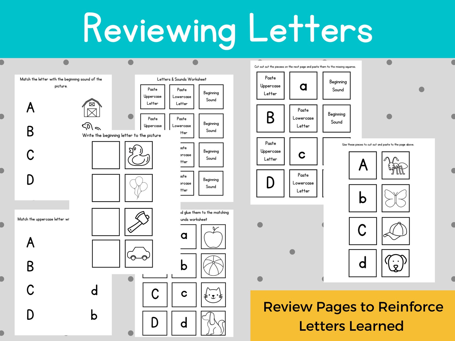 Preschool Curriculum Alphabet Activities Alphabet Printables, Preschool ...