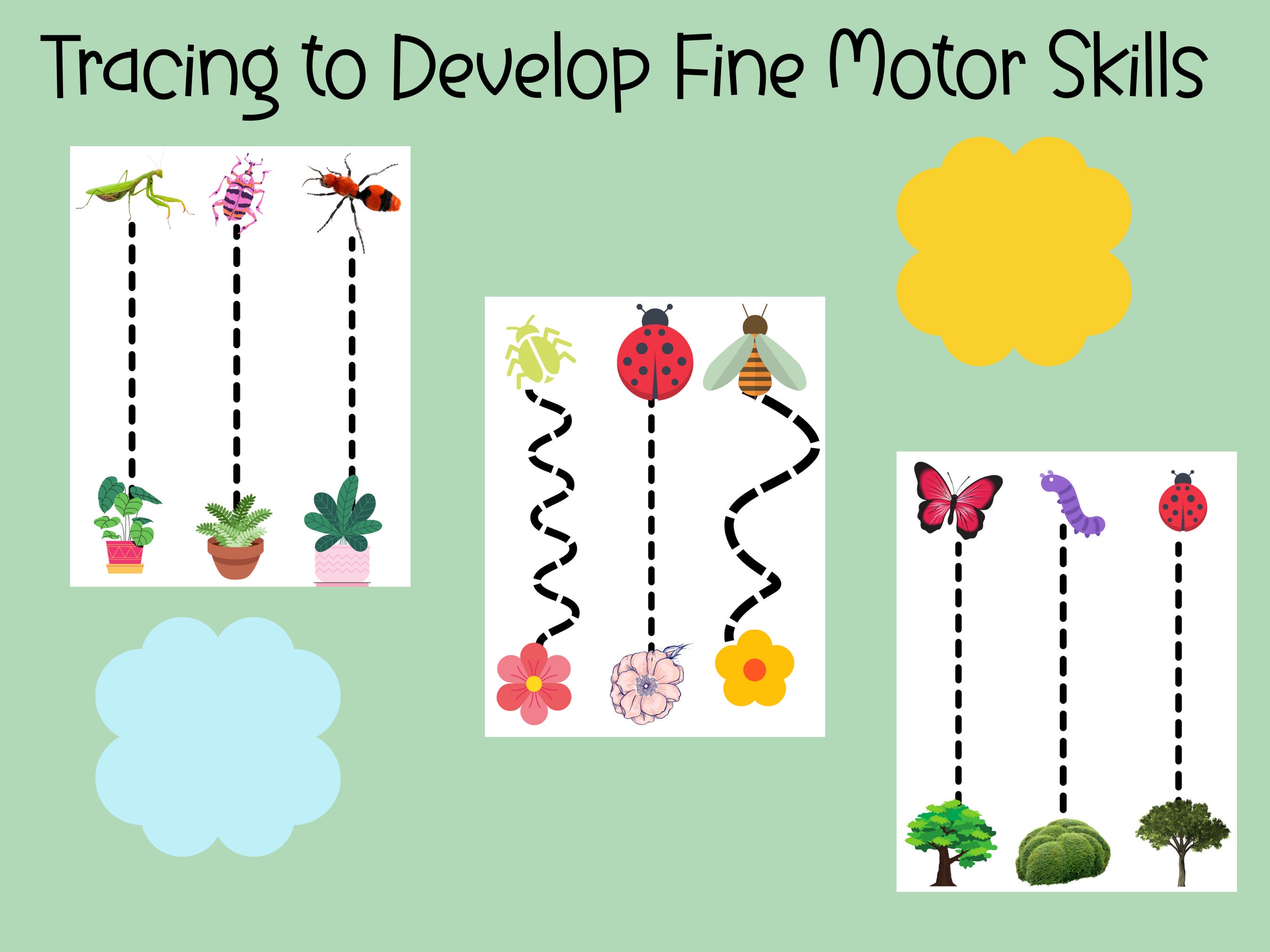 Preschool Bugs and Insects Bundle, Preschool Printable, Bugs, Insects ...