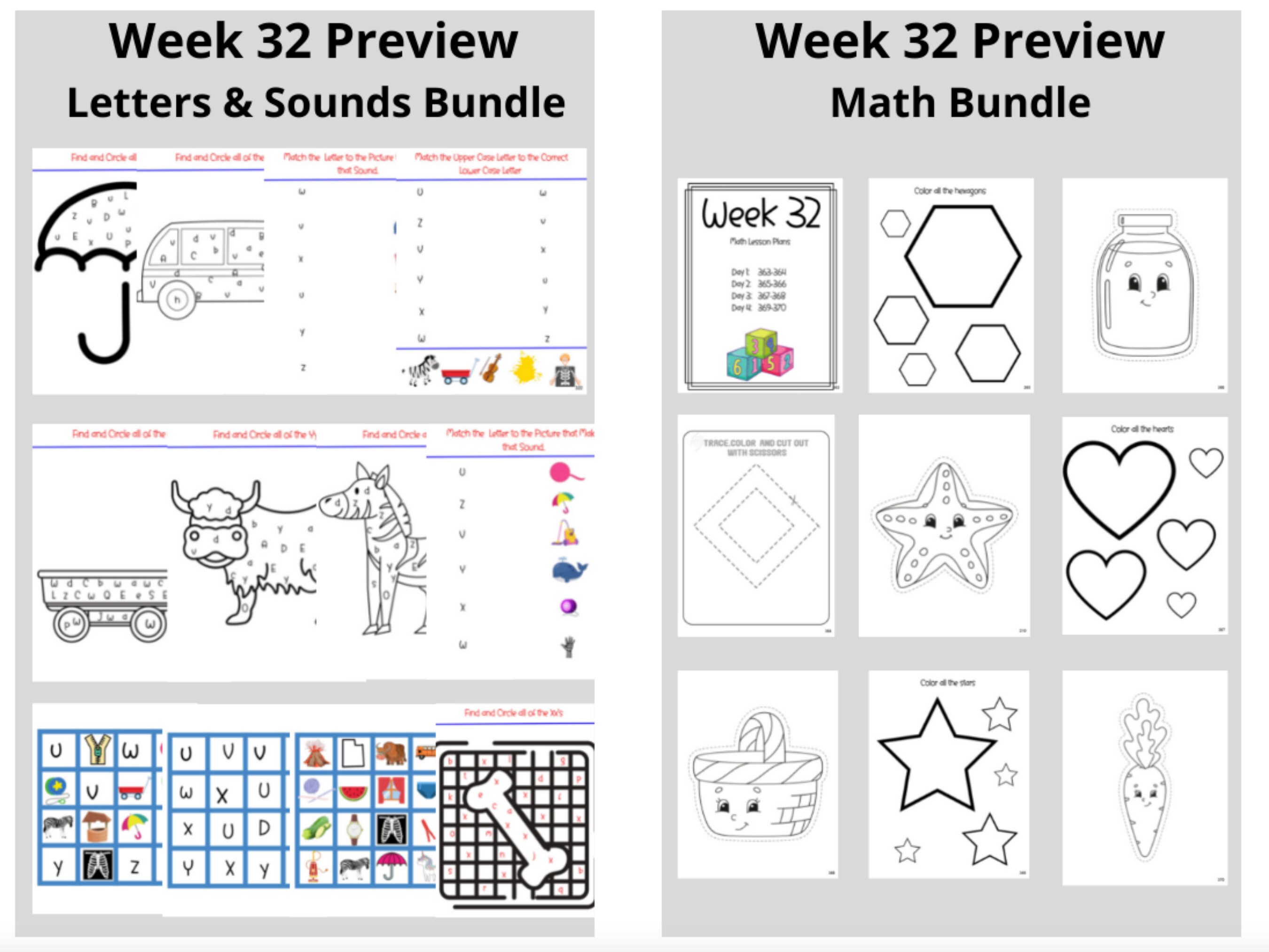 Preschool Curriculum Preschool Printables Learn the - Etsy