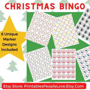 Christmas Bible Bingo-printable Christmas Game-senior Activity ...