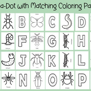 Preschool Bugs and Insects Bundle, Preschool Printable, Bugs, Insects ...
