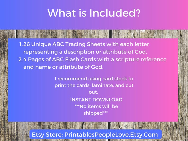 Names of God Bundle|abc Flashcards|alphabet Tracing Pages| Scripture ...