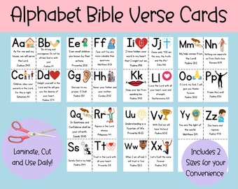 Bible Verse Cards - Etsy