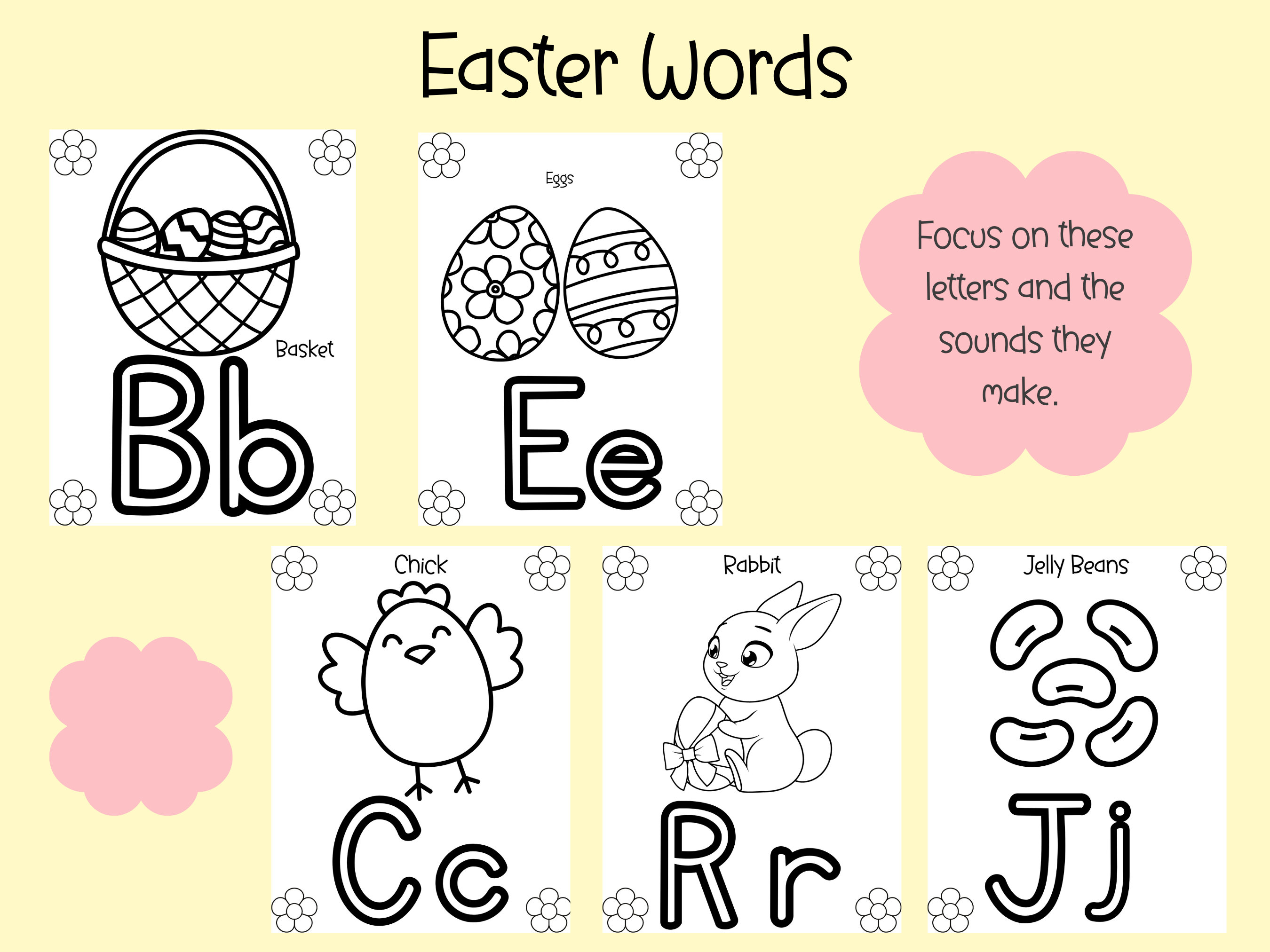 Preschool Easter Activities, Preschool Easter Printables, Preschool ...