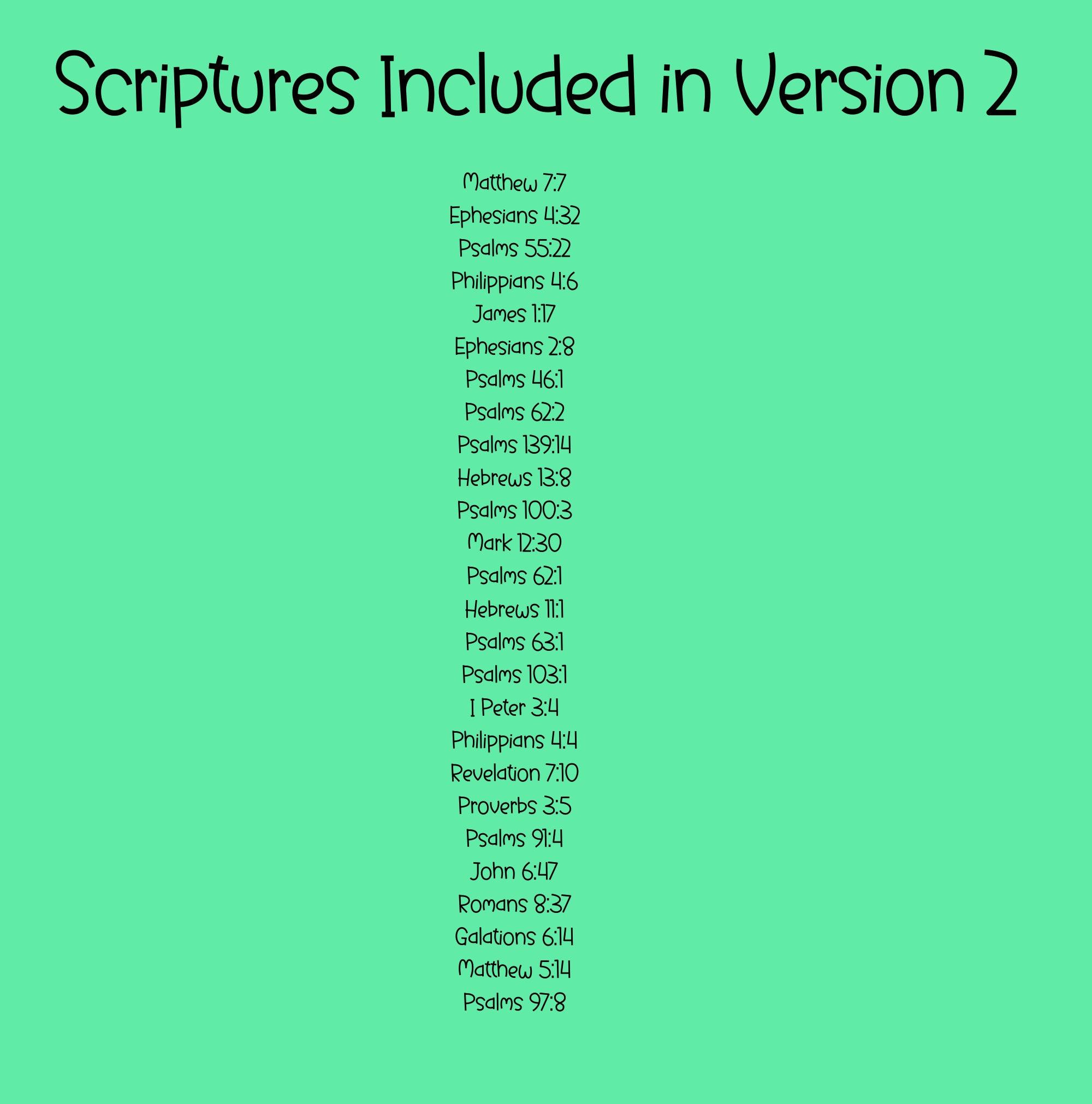 Alphabet Bible Verse Cards Version 2, Printable ABC Bible Flashcards ...