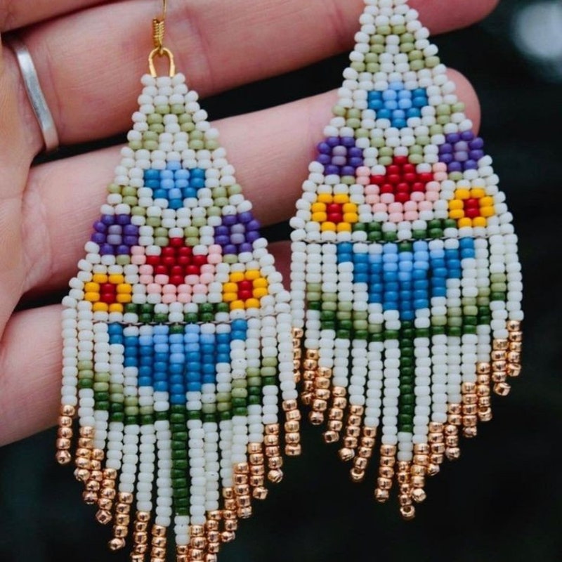 Native American Earrings - Etsy