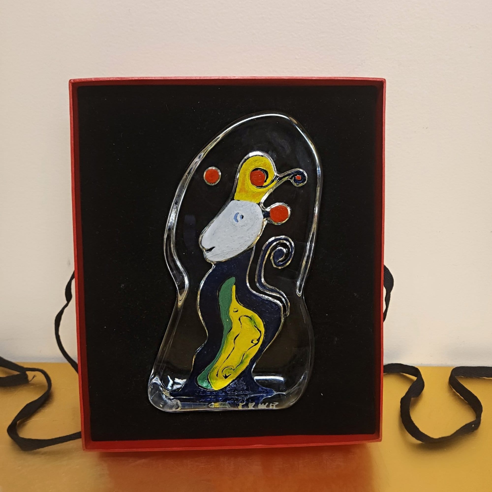 Matt Lamb Sculpture Spirit of the Sea Heavy Cystal Art Glass Sasaki ...