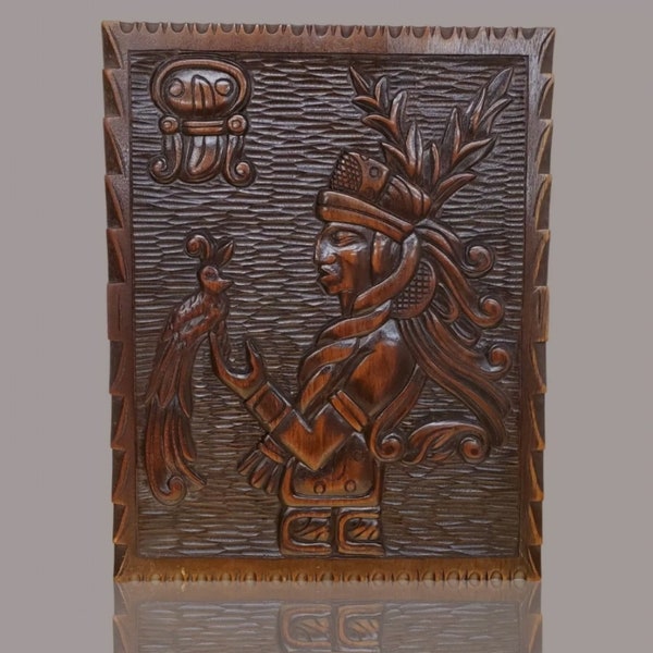 Aztec Wood Wall Art - Etsy