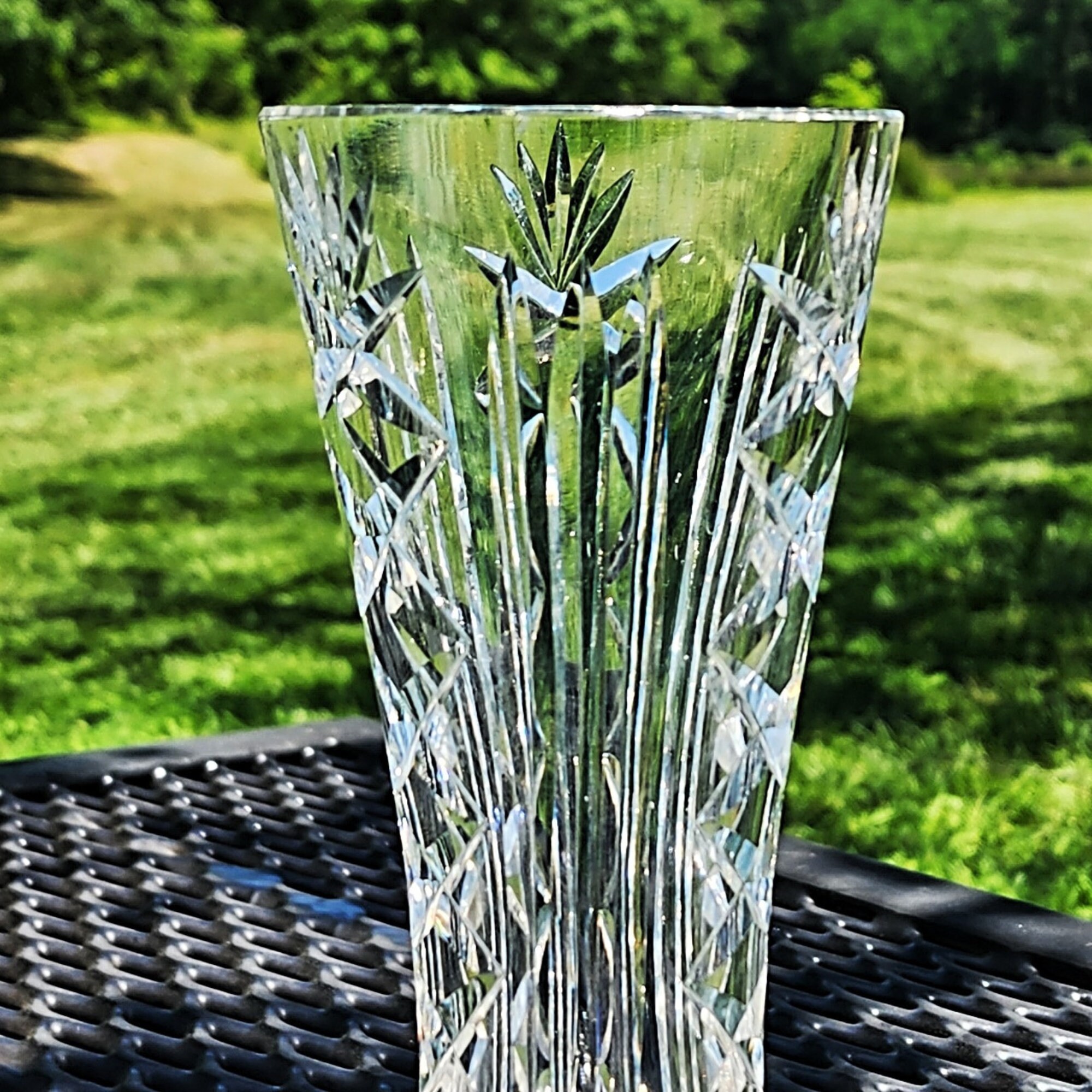 Waterford Crystal Flower Vintage Vase Republic of Ireland Collection - Etsy