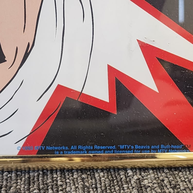 90's Cartoons Nostalgia Beavis & Butt-head Poster MTV 1993 #2081, - Etsy