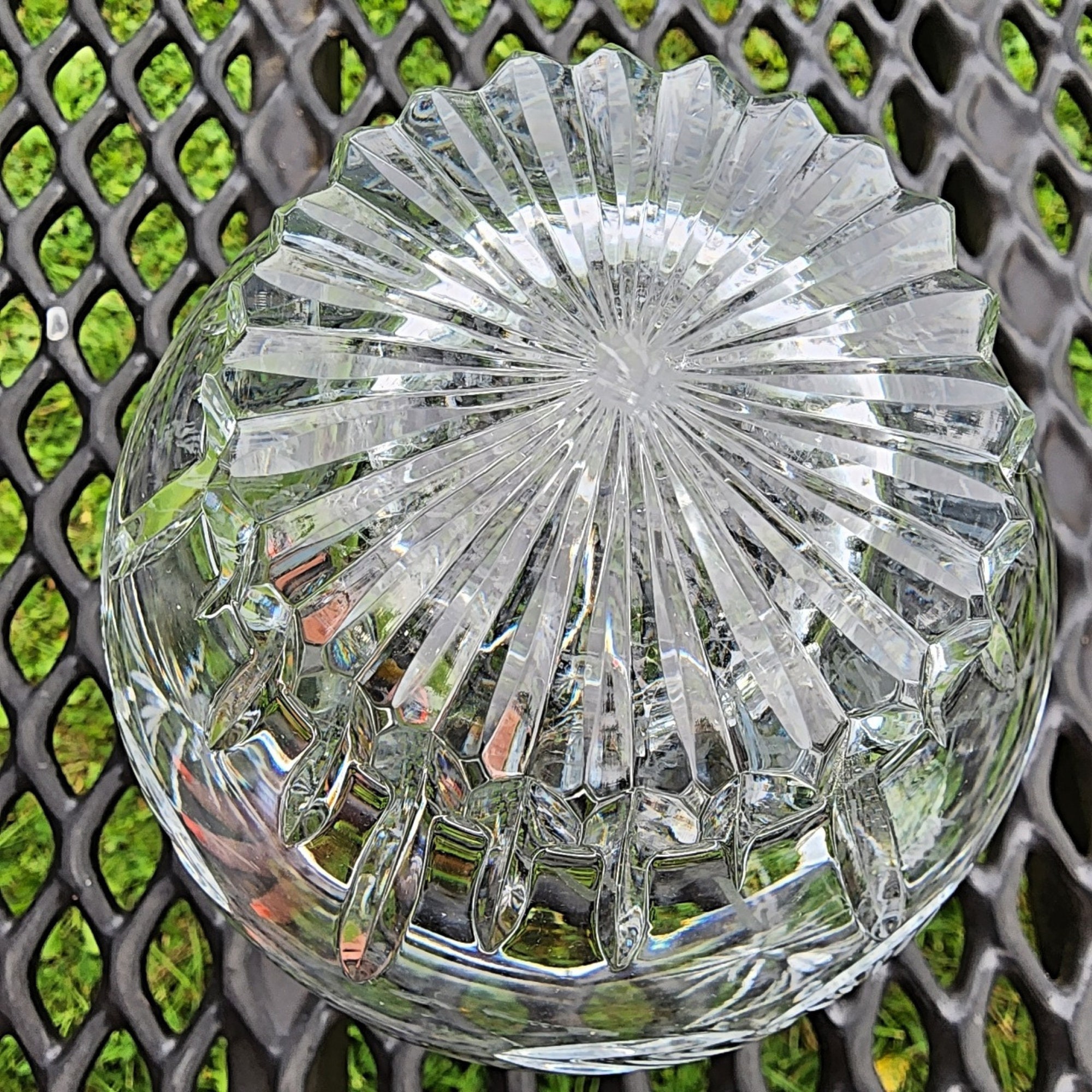Miller Rogaska Crystal Hurricane Vase - Etsy