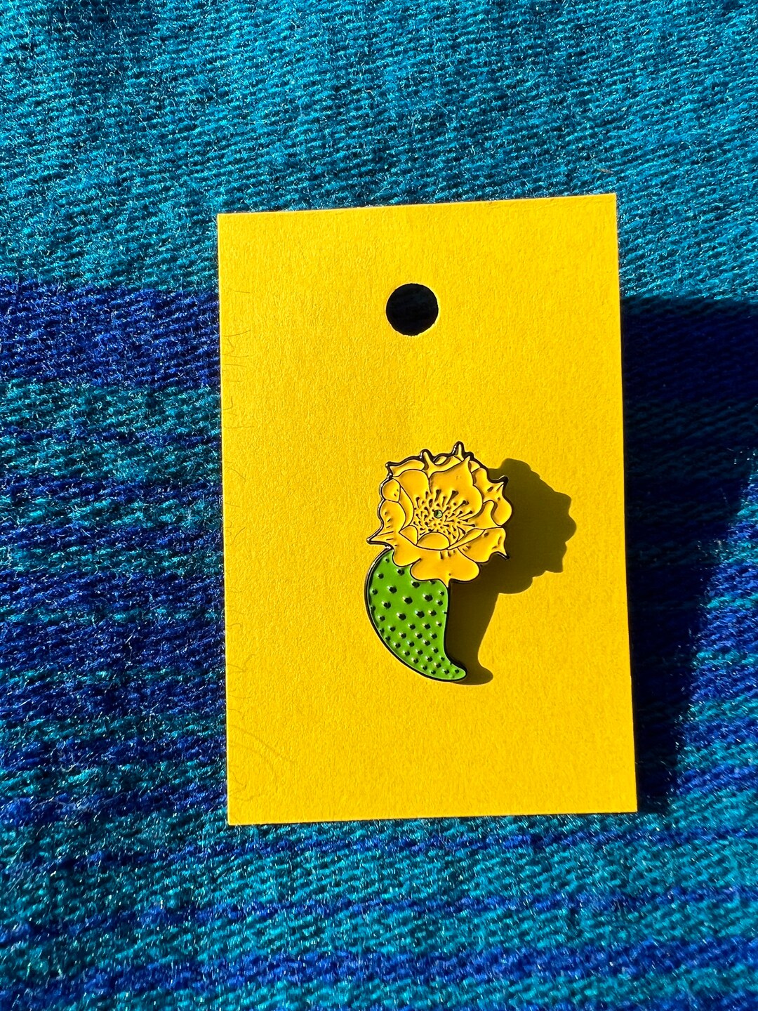 1 Inch Enamel Pin of Opuntia Littoralis, Nopal Enamel Pin - Etsy