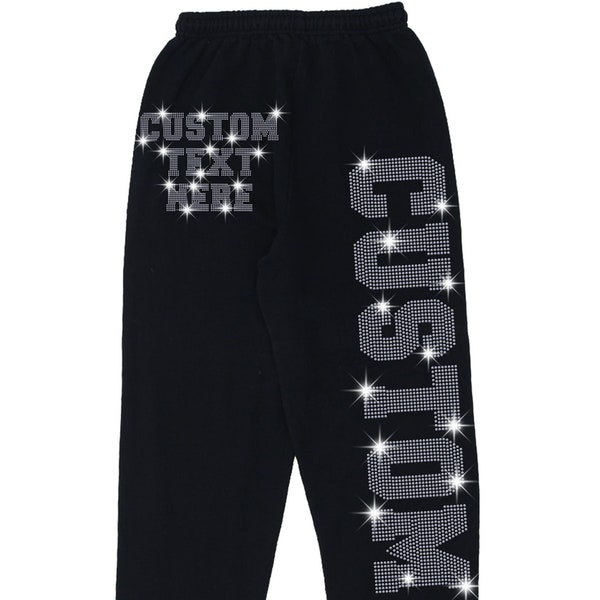 Bling Sweatpants - Etsy