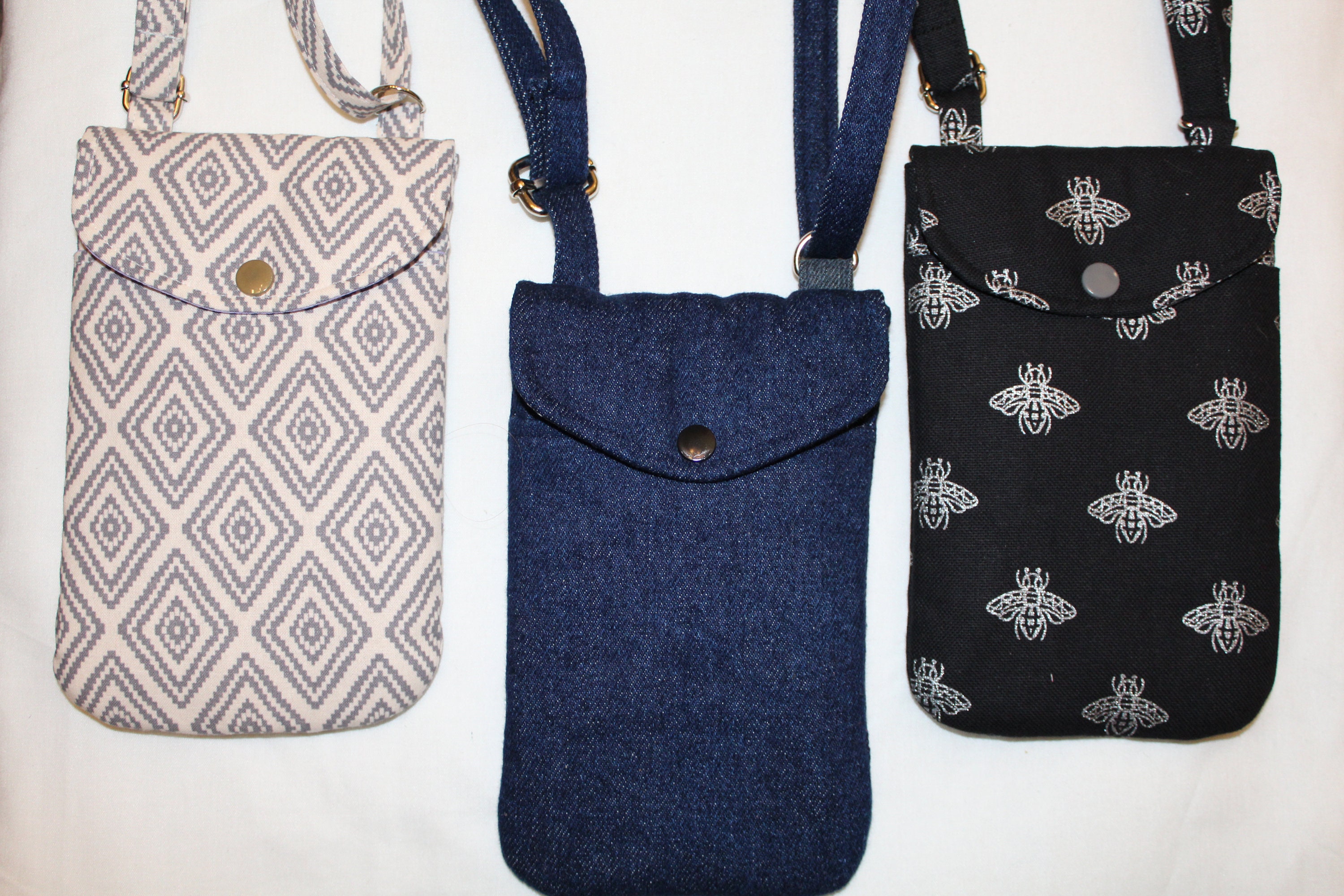 Phone Bag Handmade Crossbody Smartphone Bag Passport Bag - Etsy UK