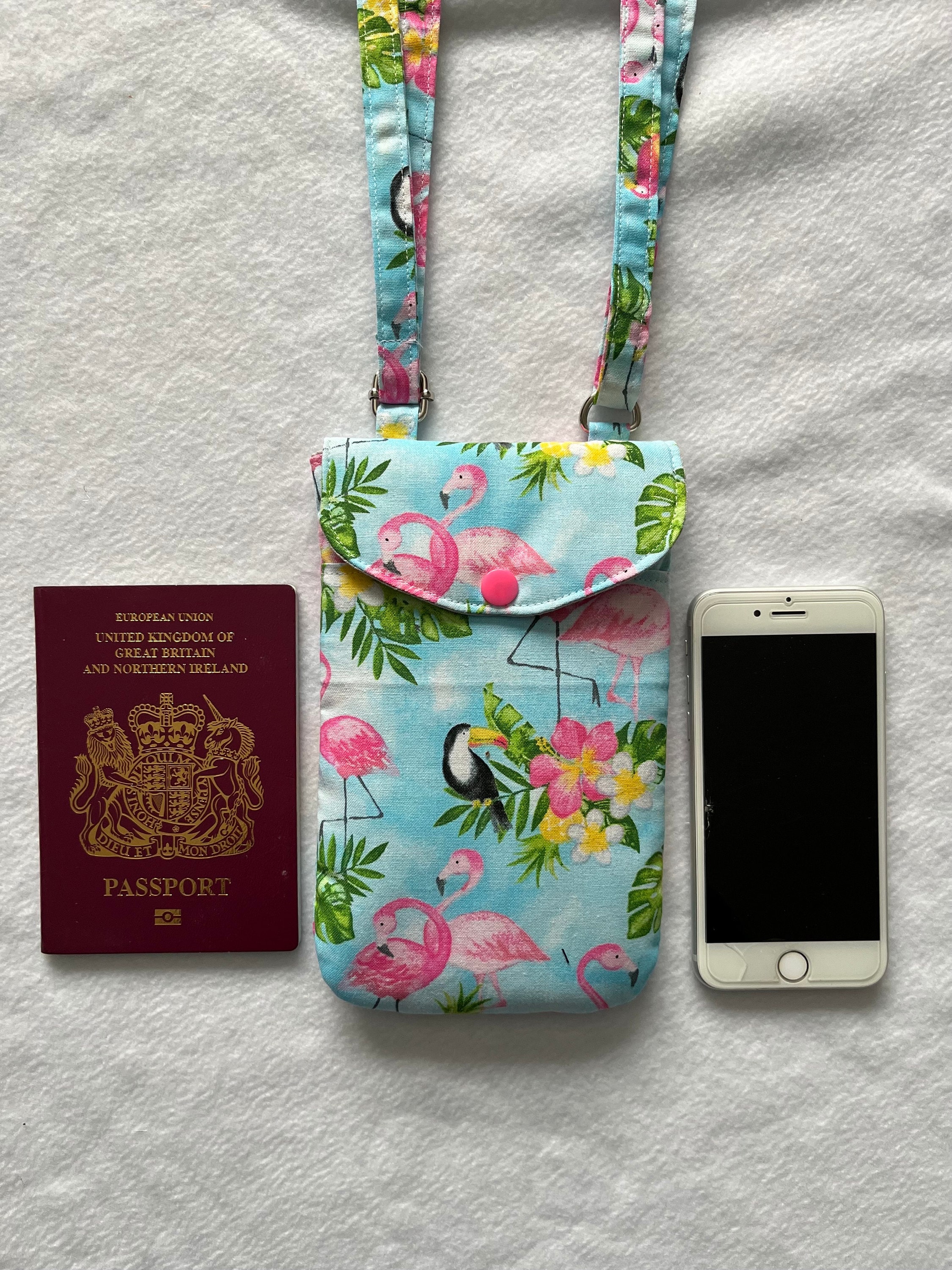 Phone Bag Handmade Crossbody Smartphone Bag Passport Bag - Etsy UK