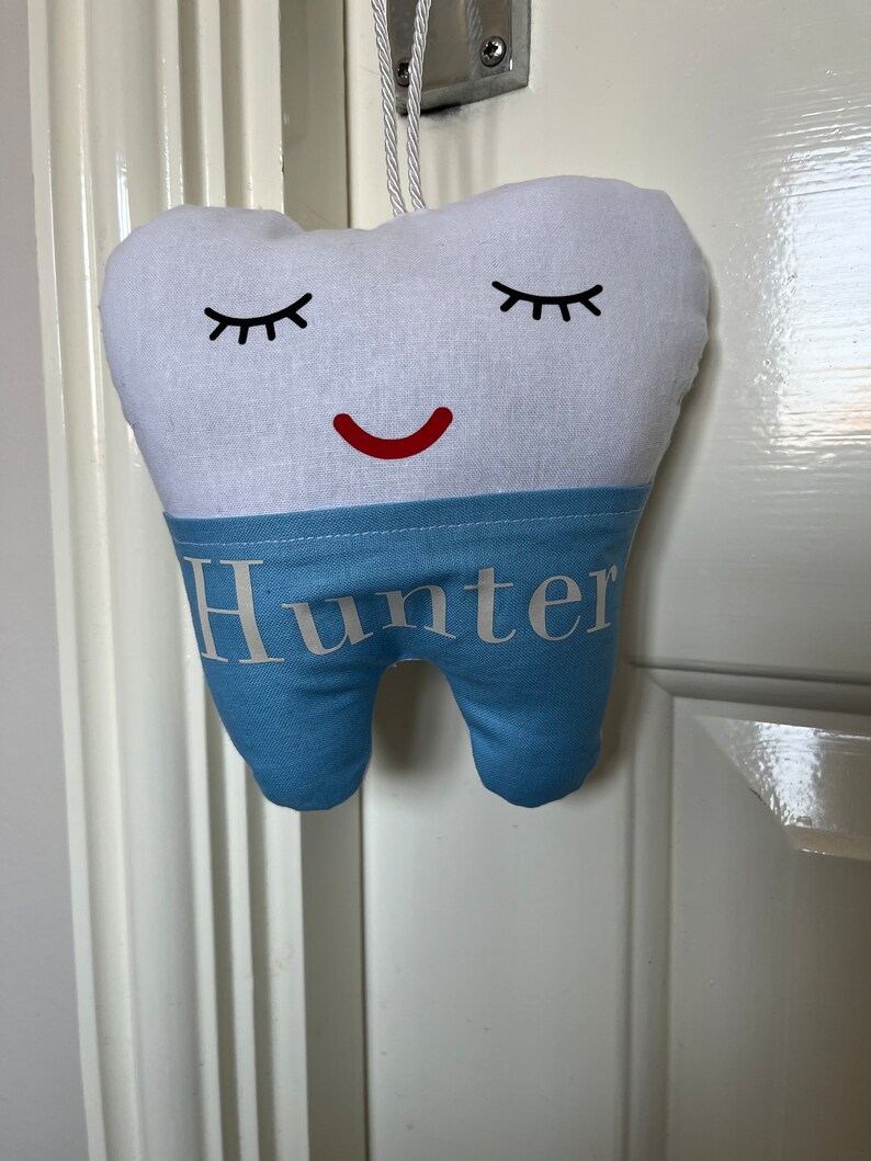 Tooth Fairy Cushion Personalised Tooth Fairy Pillow 100% - Etsy UK
