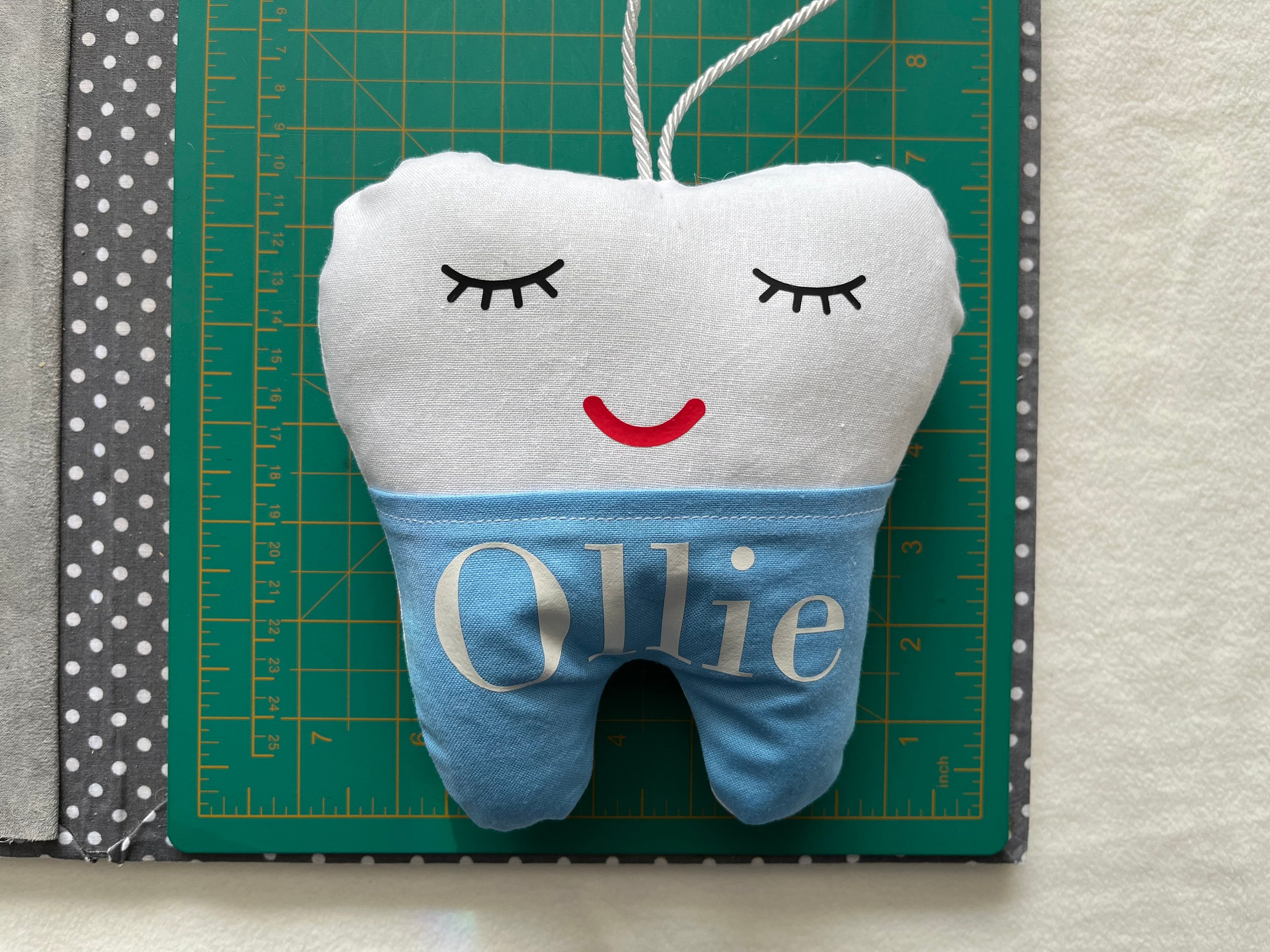 Tooth Fairy Cushion Personalised Tooth Fairy Pillow 100% - Etsy UK
