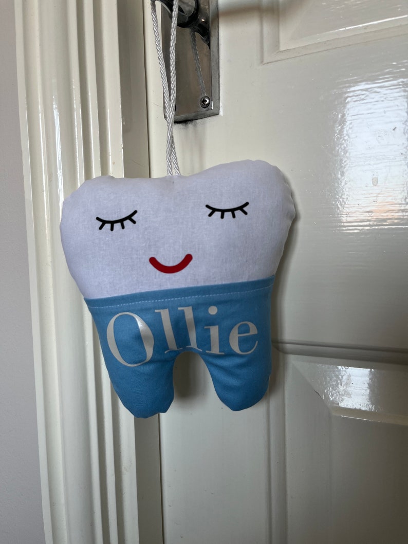 Tooth Fairy Cushion Personalised Tooth Fairy Pillow 100% - Etsy UK