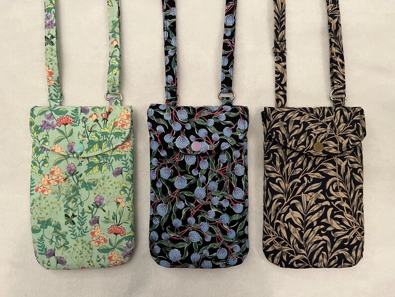 Phone Bag Handmade Crossbody Smartphone Bag Passport Bag - Etsy