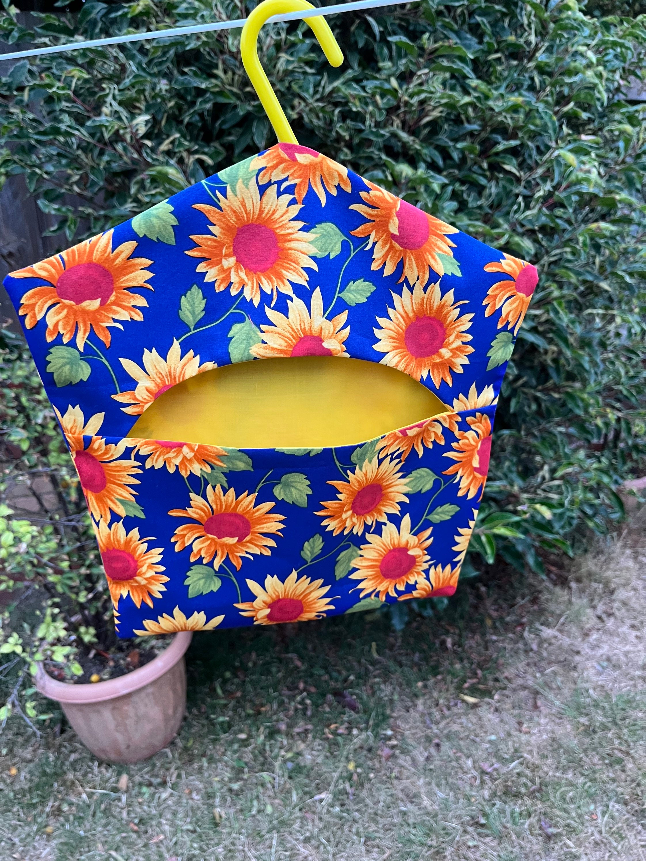 Peg Bag Handmade Peg Bag Peg Bag With Hanger Hanging Peg - Etsy UK