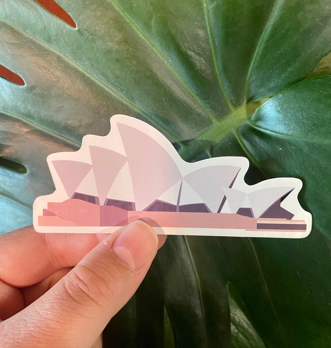 Sydney Opera House Sticker - Etsy