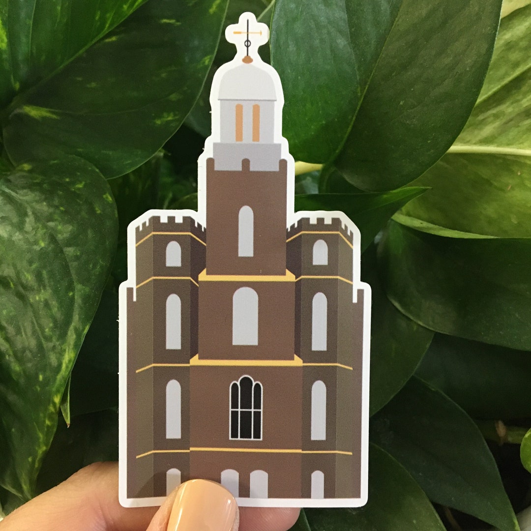 Logan Temple Sticker - Etsy