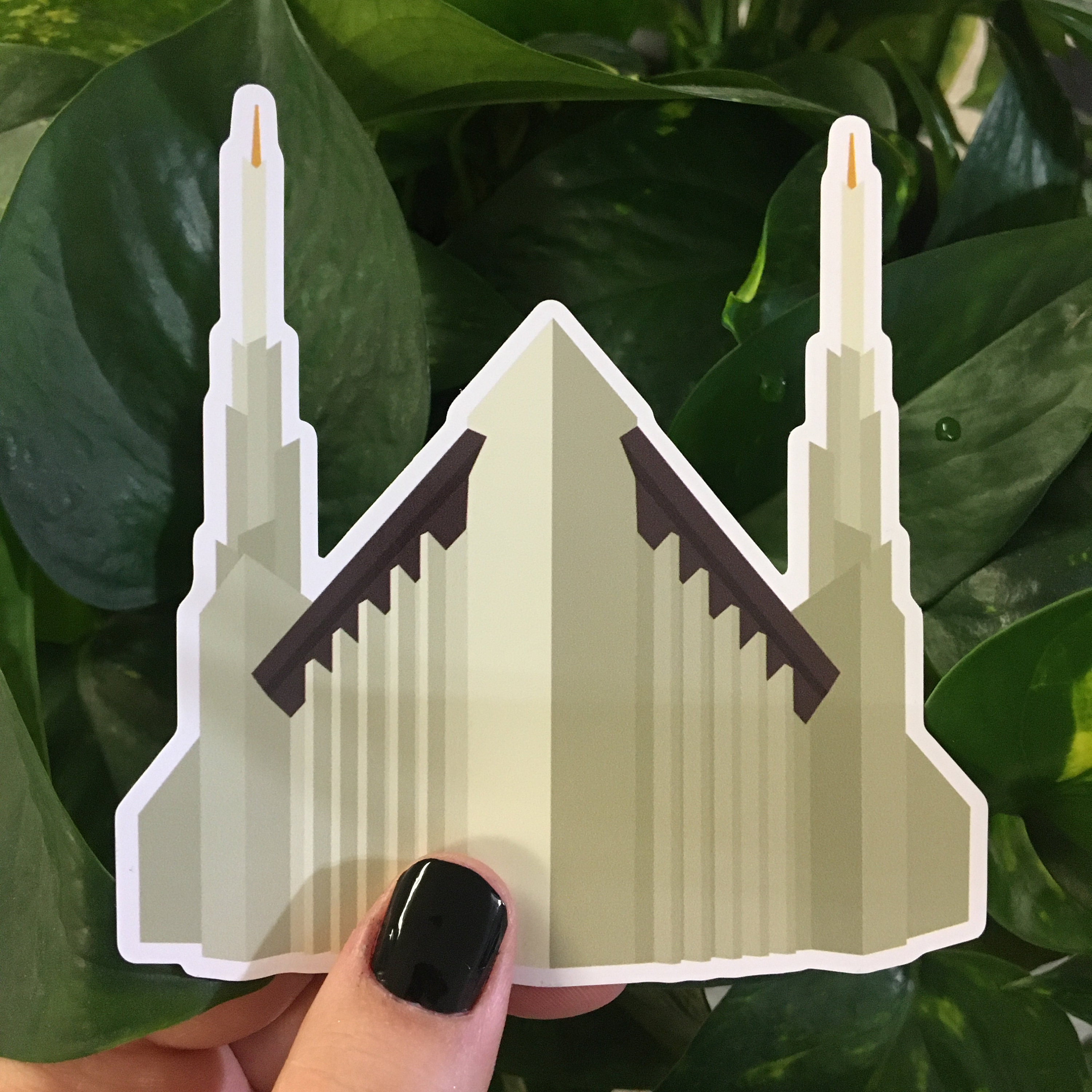 Las Vegas Temple Sticker - Etsy